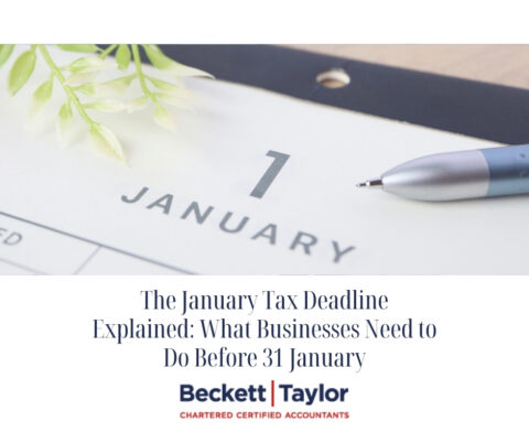 January Tax Deadline Explained | Chartered Accountant Essex